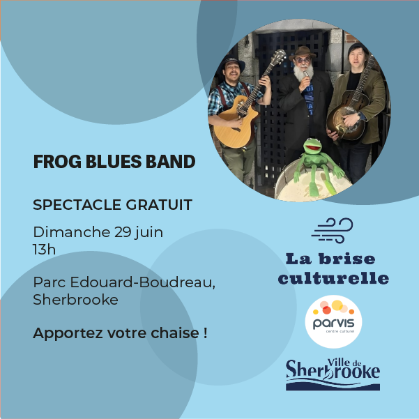 Frog Blues Band - Spectacle Gratuit - Centre Culturel Le Parvis